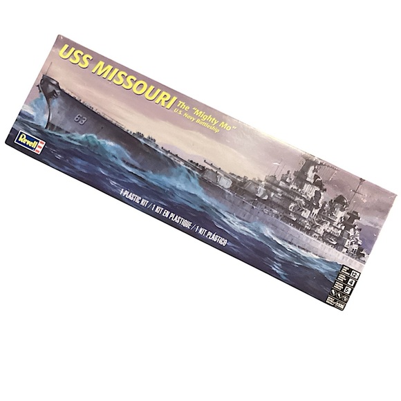 Revell | Toys | Revell Uss Missouri Mighty Mo Model Boat Battleship New ...